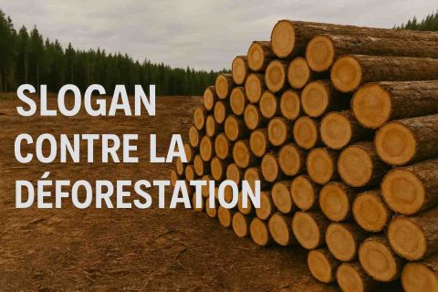 30 slogans percutants contre la déforestation [2025 ]